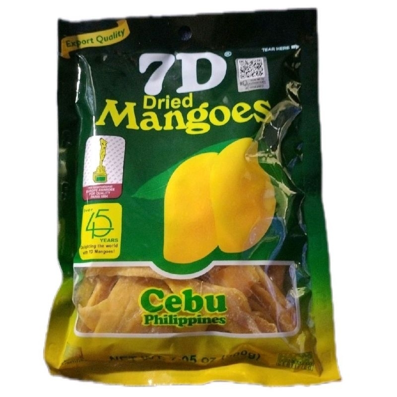 7D Dried Mangoes 200g | Shopee Philippines