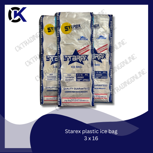 PER PACK 3x16 STAREX ICE BAG 100 pcs/pack | Shopee Philippines
