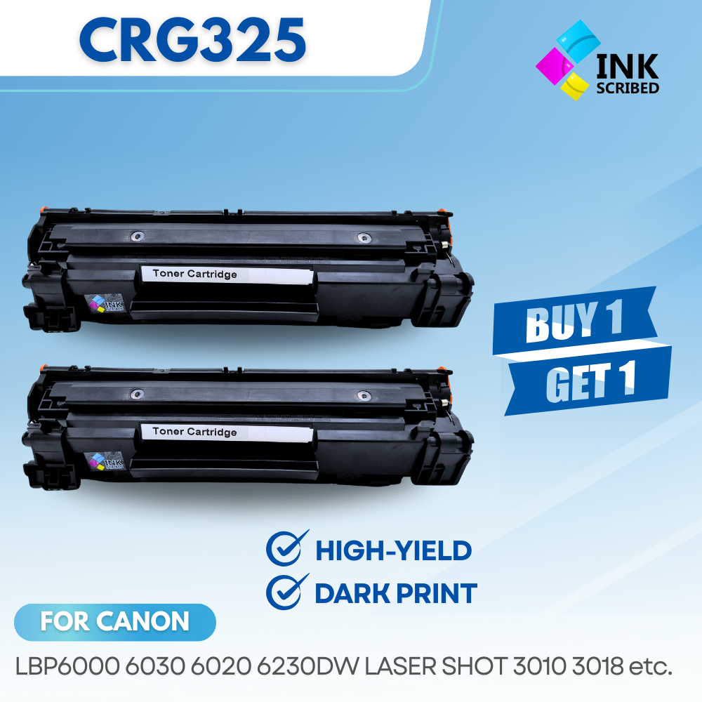 INKSCRIBED CRG325 CRG-325 Compatible Toner Cartridge for Canon LBP6000 ...
