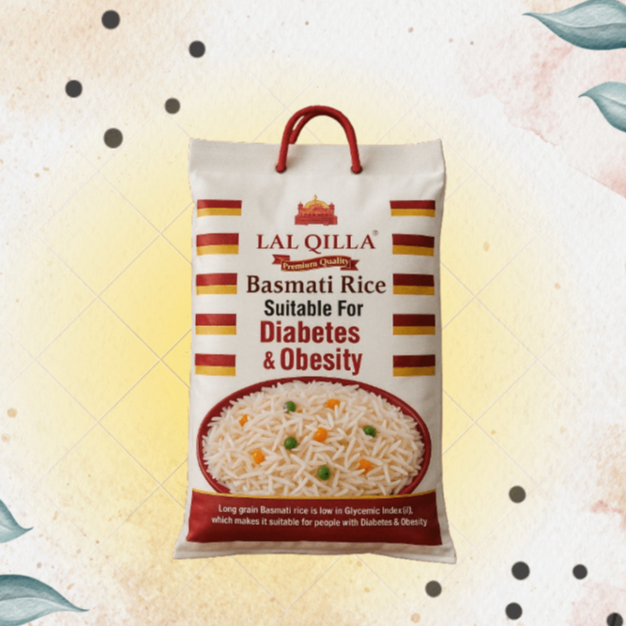 Lal Qilla Basmati Rice Diabetic Basmati Rice (5 Kg Bag) | Shopee ...