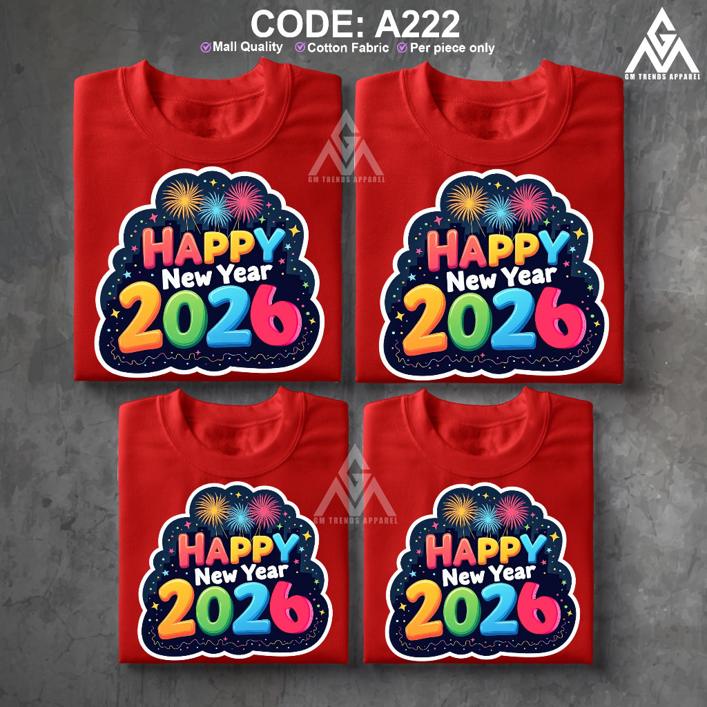 GMTREND-A222 PART1|Family T-shirts for Christmas and New year 2026 ...