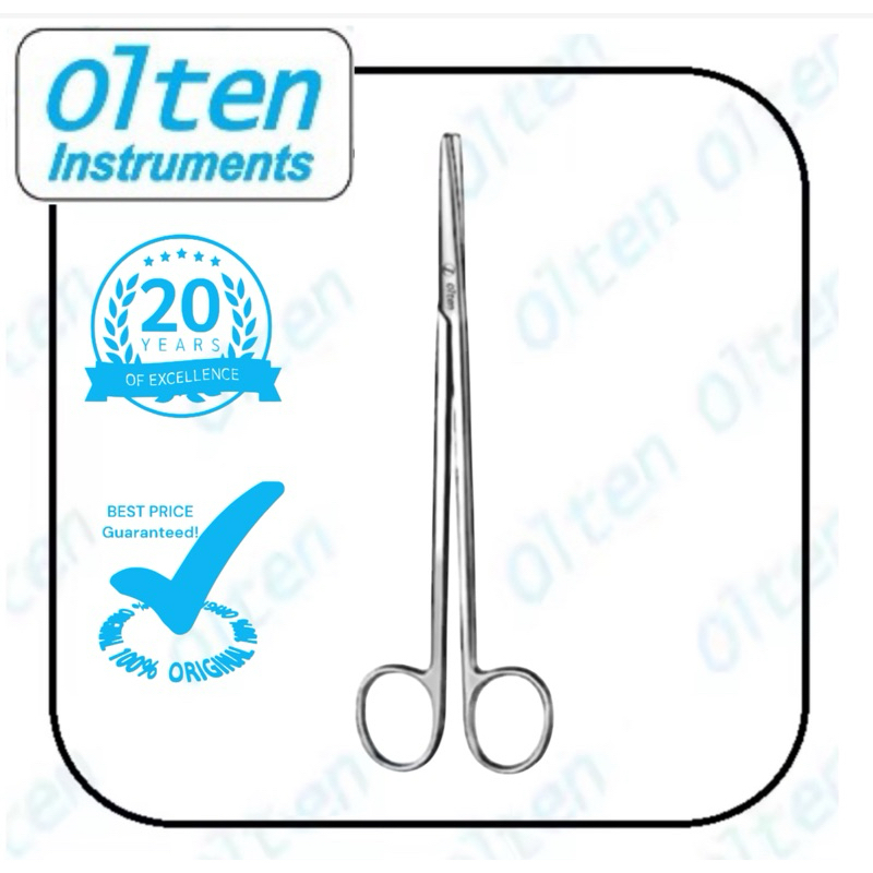 Metz Scissors (Straight | Curved) Blunt/Blunt OLTEN INSTRUMENTS Premium ...