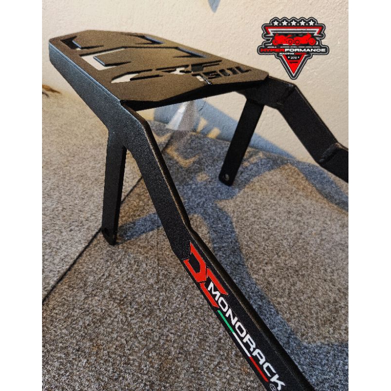 HONDA CRF 150L TOP BOX BRACKET | DC MONORACK HEAVY DUTY topbox bracket ...