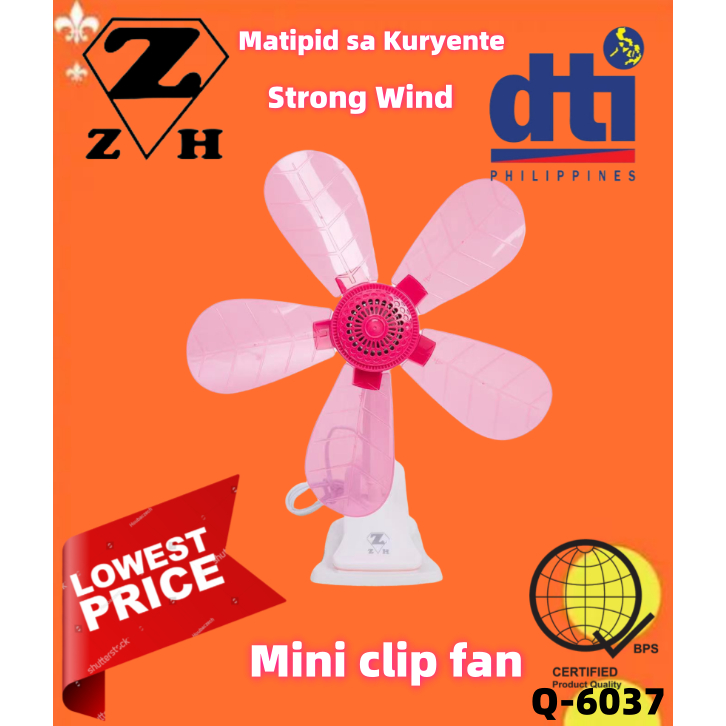 ZH Table Clip Fan Mini Home Electricfan portable desk/table fan 4/5 ...