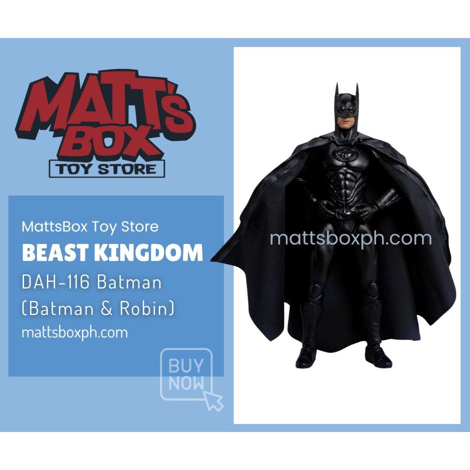 [0525] Beast Kingdom DAH-116 Batman (Batman & Robin) | Shopee Philippines