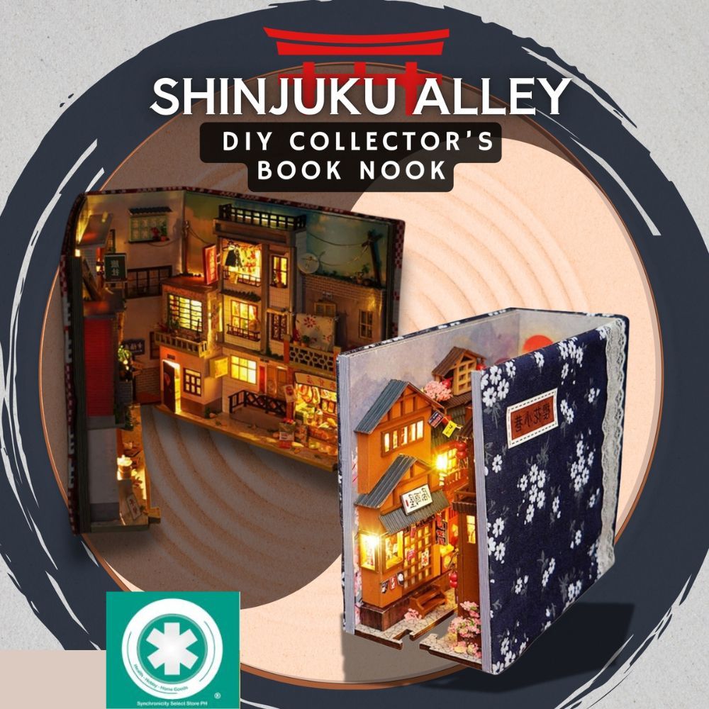 Miniature Book Nook Series Diy Shinjuku Alley Cappadocia Witch Promo ...