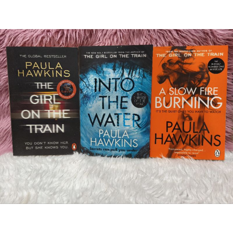 Paula Hawkins Books (The Girl on the Train, Into the Water, etc ...