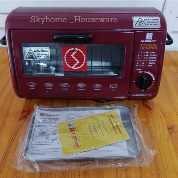 Standard Oven Toaster 8L Wide Capacity SOT-603 | Shopee Philippines