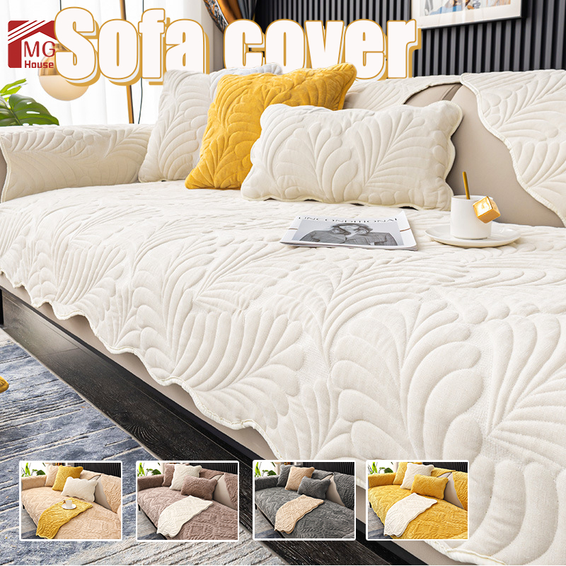 Sofa Cover All-Season Anti-Slip,Comfortable Sofa Cushions Microfiber ...
