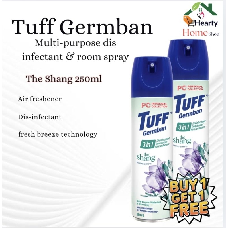 TUFF GERMBAN MULTI PURPOSE DISINFECTANT AND ROOM SPRAY BUY 1 TAKE 1 ...
