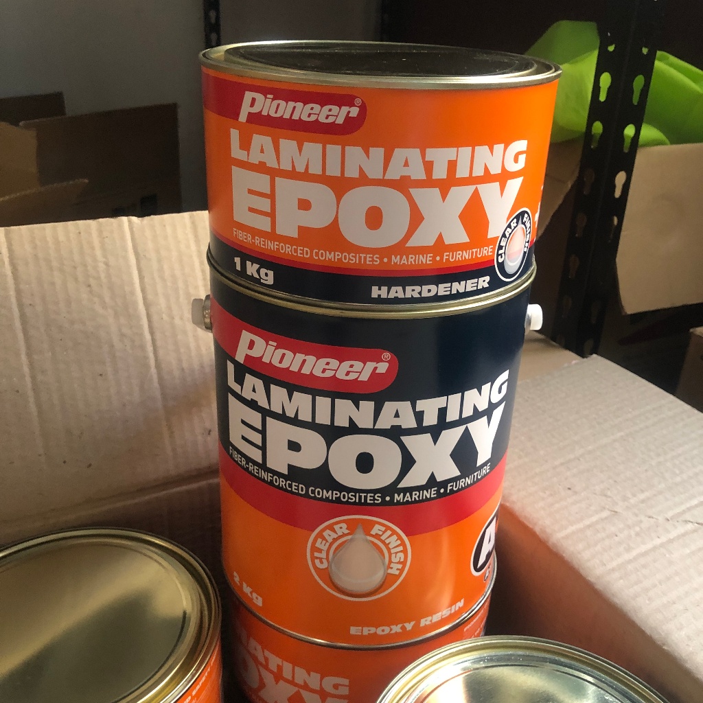 Pioneer Clear Laminating Epoxy Resin 3kg Set | Shopee Philippines