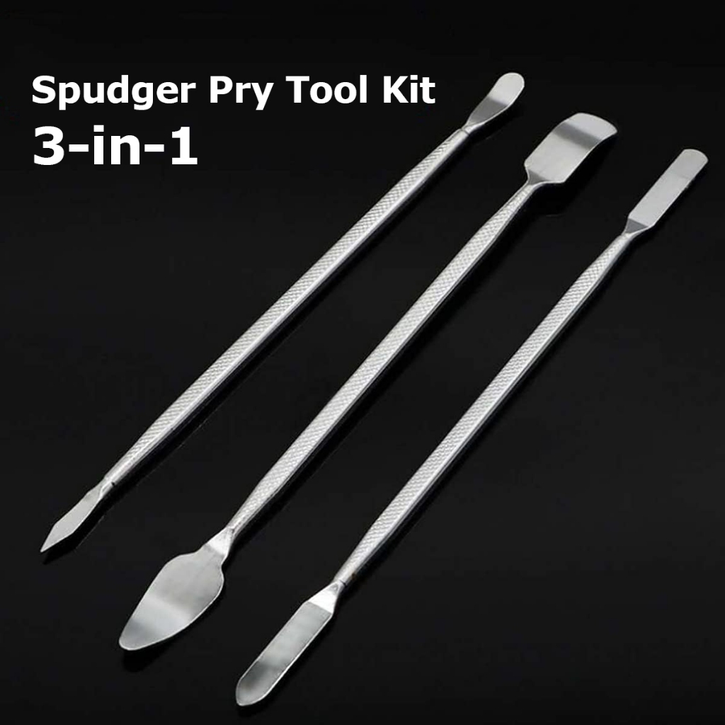 3-in-1 Metal Spudger Pry Tool Kit Professional Pry Opening Spudger for ...