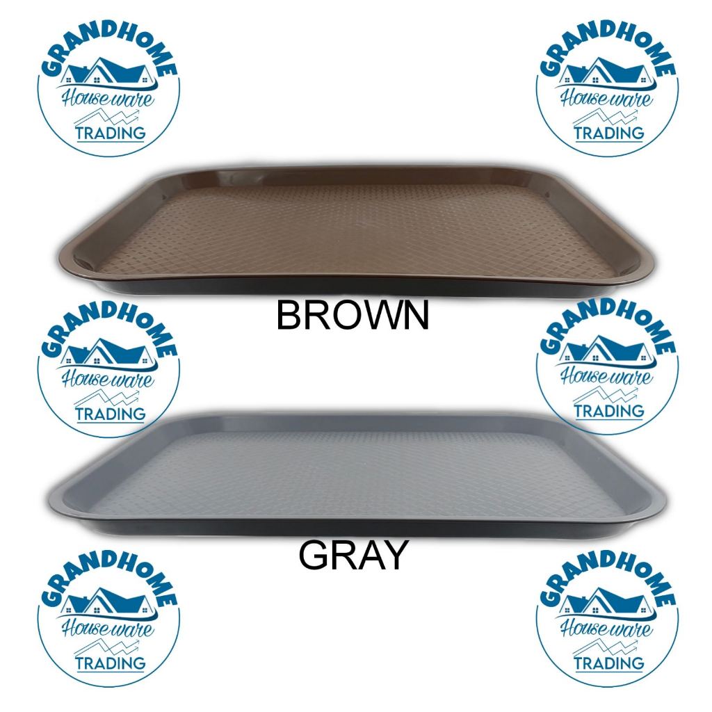 PLASTIC FAST FOOD TRAY (RECTANGULAR & ROUND) MULTI-PURPOSE TRAY ...