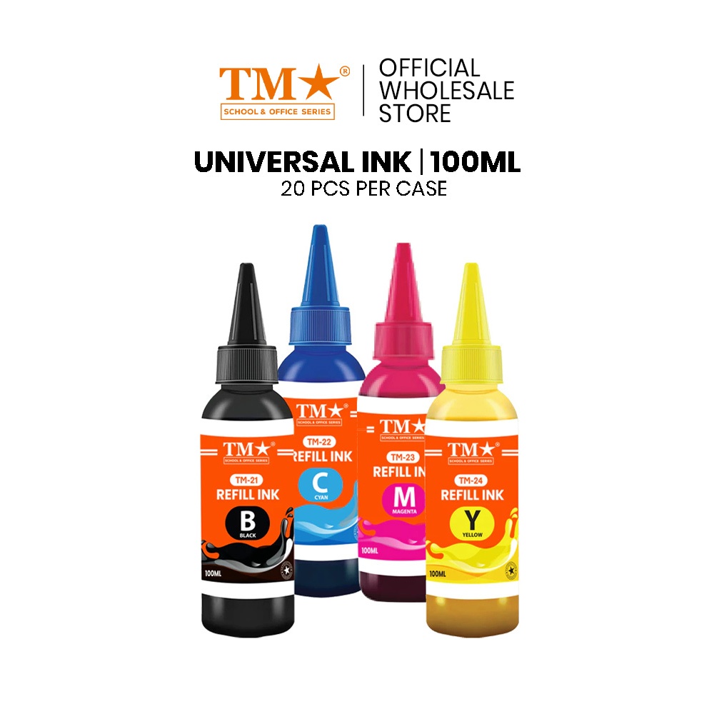 TM 100 pcs Universal Ink 100 ml | Shopee Philippines