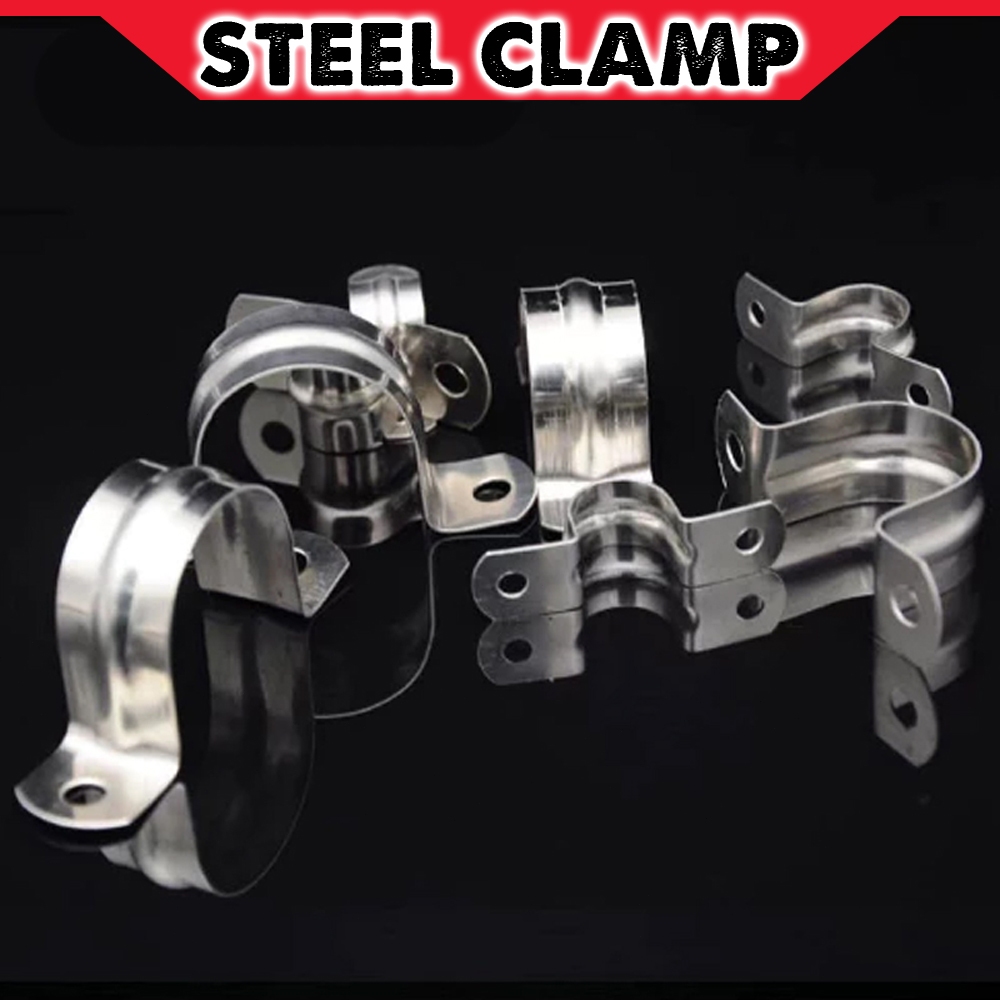 Steel Clamp Heavy Duty Metal Conduit Pipe Clamps GI CLamps Single ...