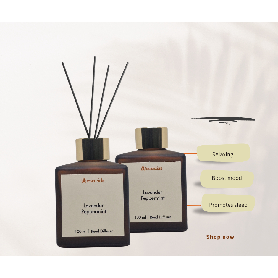 Essenziale Aesthetic Reed Diffuser Home Fragrances 150ml | Shopee ...