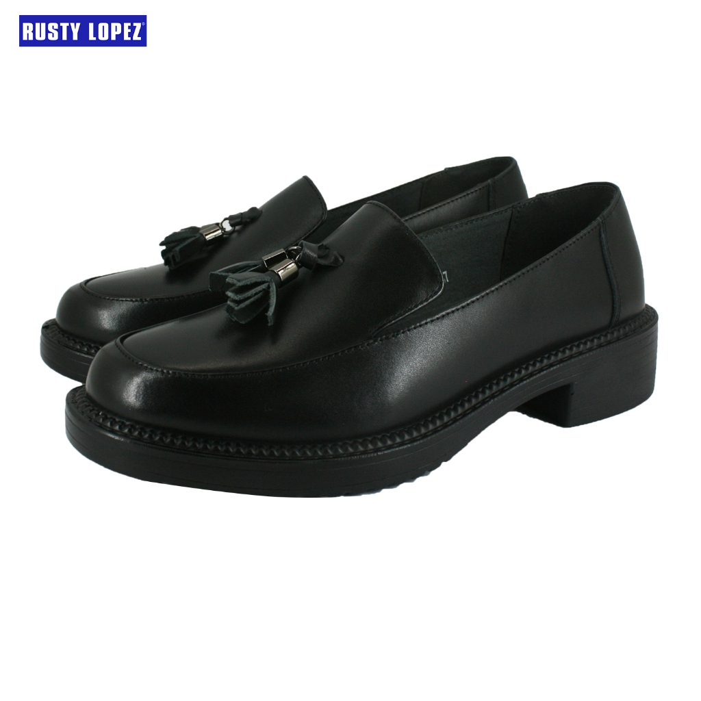 Rusty Lopez Ladies Leather Loafer Shoes (Rheese) | Shopee Philippines