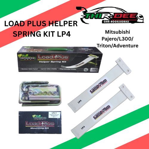 IRONMAN LOAD PLUS HELPER SPRING KIT LP4 MITSUBISHI PAJERO / TRITON / L300 / ADVENTURE | Shopee ...
