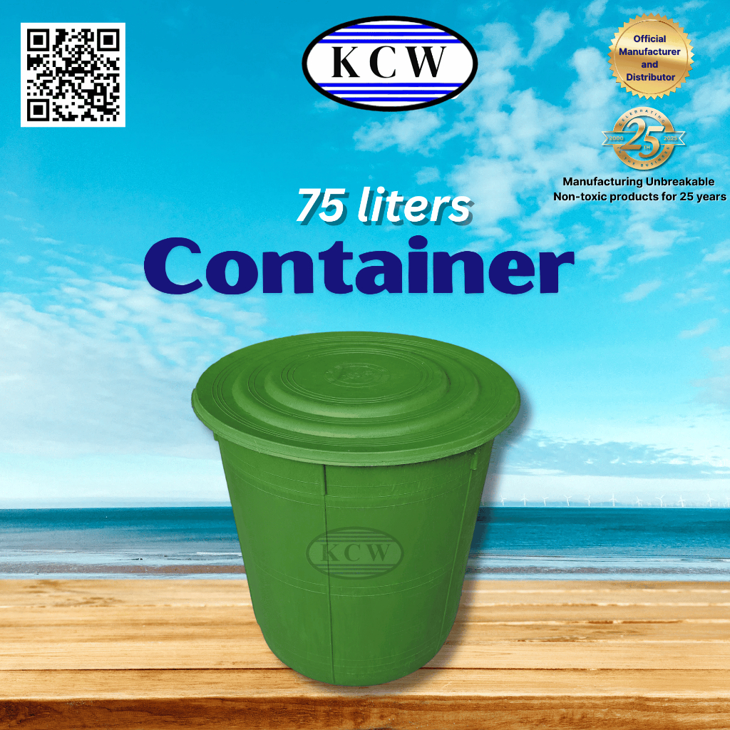 Container 75L with cover - Unbreakable, versatile, and durable—organize ...