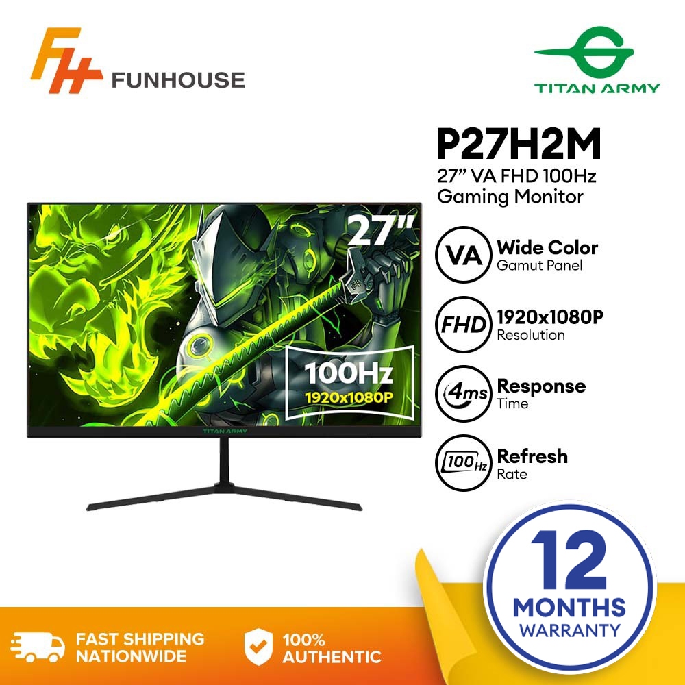 Funhouse | TITAN ARMY P2711V Titan Army P27H2M 27“ FHD 1920*1080 100Hz ...
