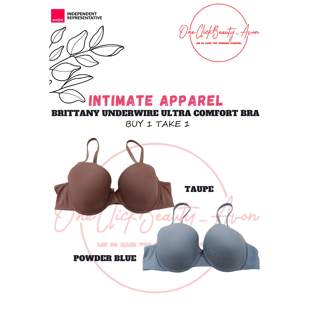 BUY 1 TAKE 1 BRITTANY UNDERWIRE ULTRA COMFORT BRA | Shopee Philippines