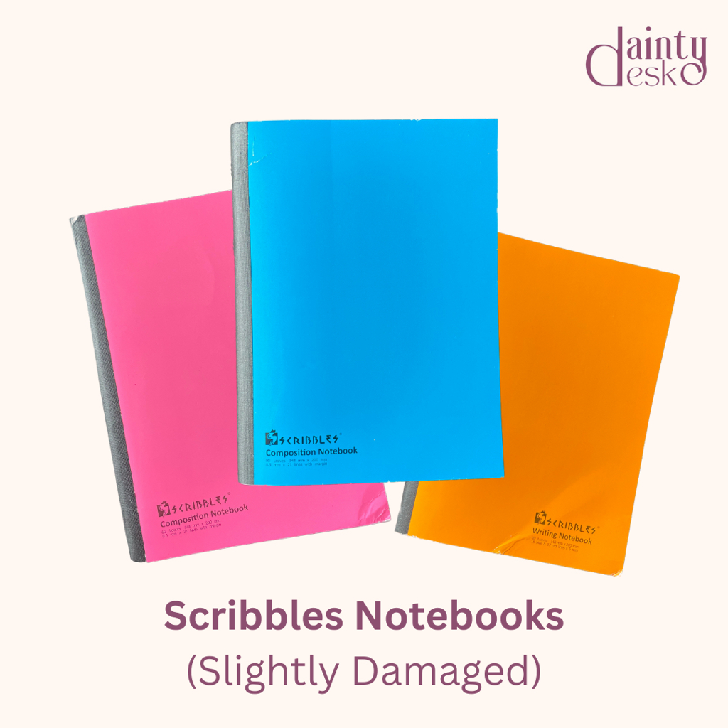 Scribbles Notebook (slightly damaged) | Shopee Philippines