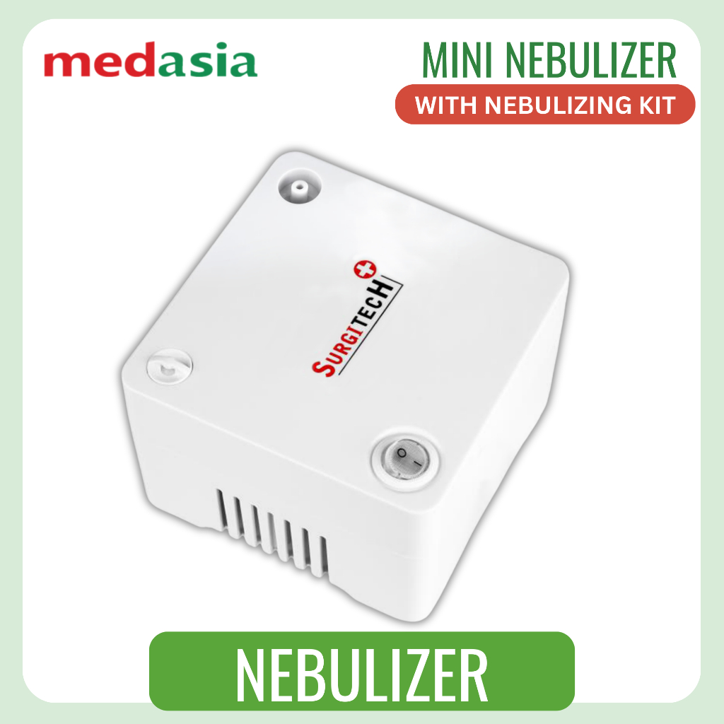Surgitech Mini Nebulizer with complete accessories M115 | Shopee ...