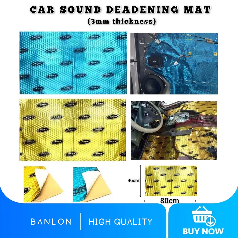 LD Sound Deadening Mat, Automotive Sound Deadener, Audio Noise ...