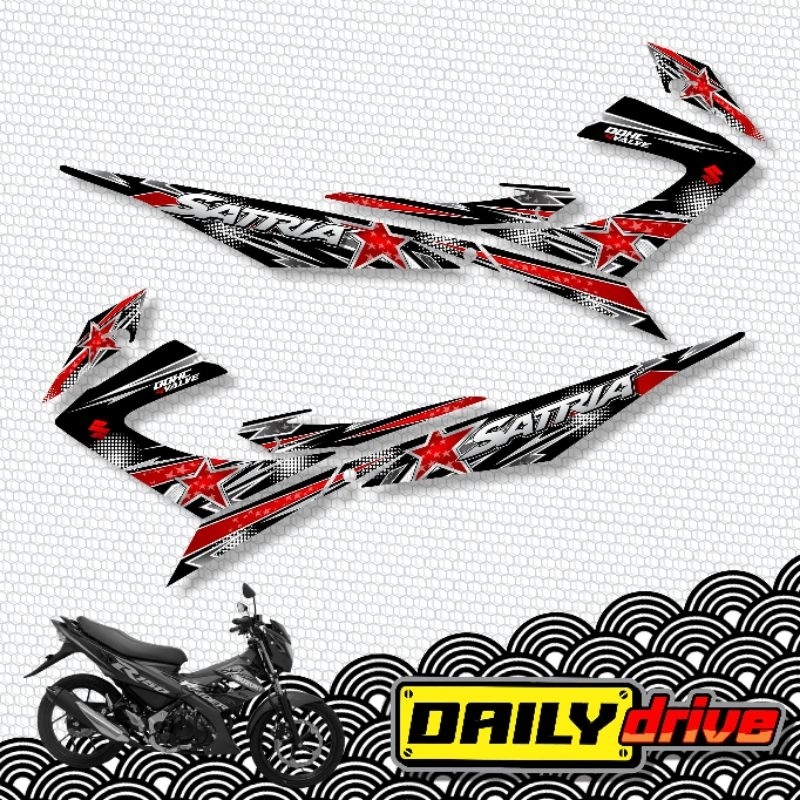 SUZUKI RAIDER 150 CARB / REBORN STAR INDO CONCEPT DECALS | Shopee ...