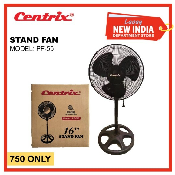 ELECTRICFAN Centrix Stand Fan PF-55 16'' INCHES | Shopee Philippines