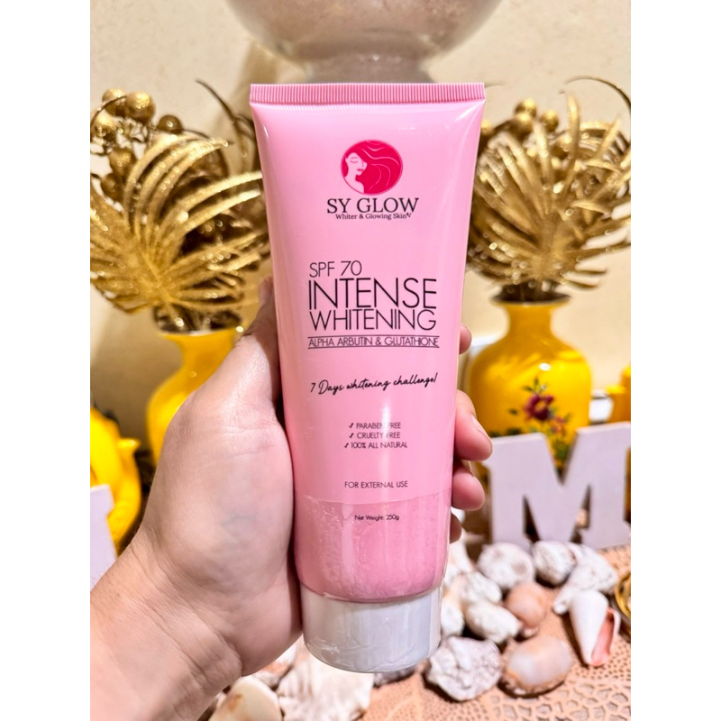 SY GLOW INTENSE WHITENING LOTION SPF70 | Shopee Philippines