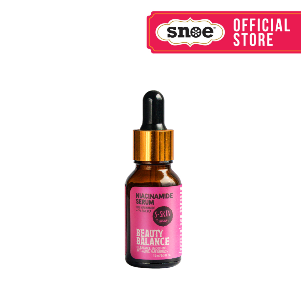 Snoe Beauty S-SKIN 10% NIACINAMIDE + 1% ZINC PCA SERUM | Beauty Balance ...