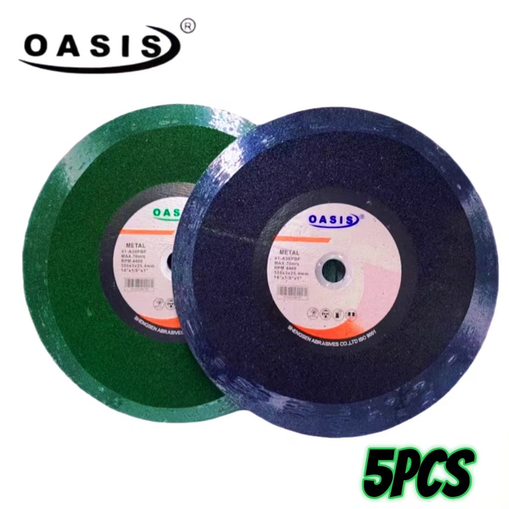 5pcs. OASIS Cut-off 、 Cutting Wheels 14“ Black、Green* | Shopee Philippines