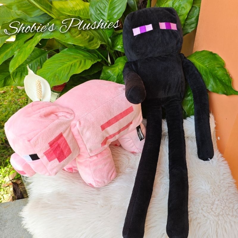 Minecraft pig creeper enderman stuffed toys | Shopee Philippines
