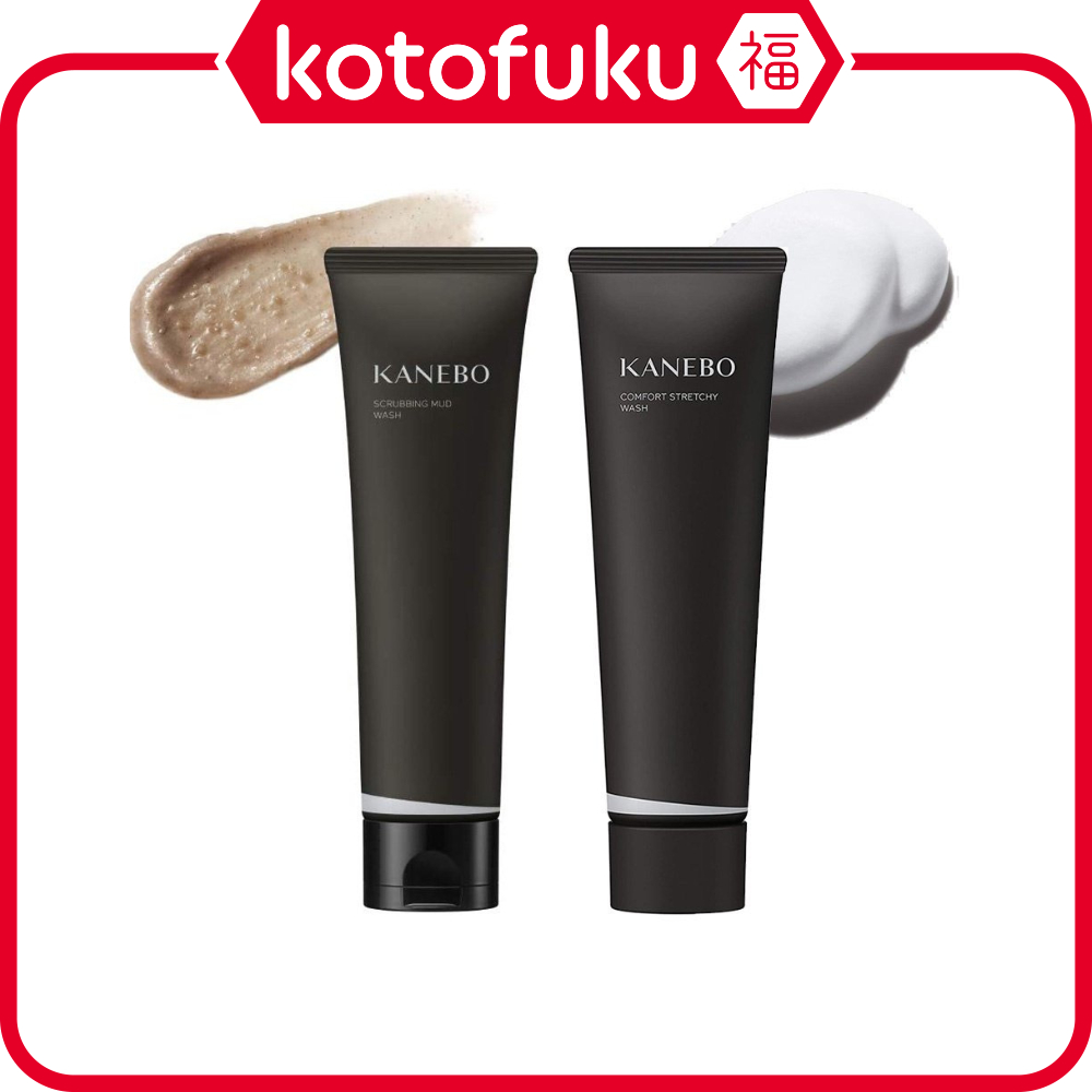 Kanebo Scrubbing Mud Wash / Comfort Stretchy Wash 130g | Shopee Philippines