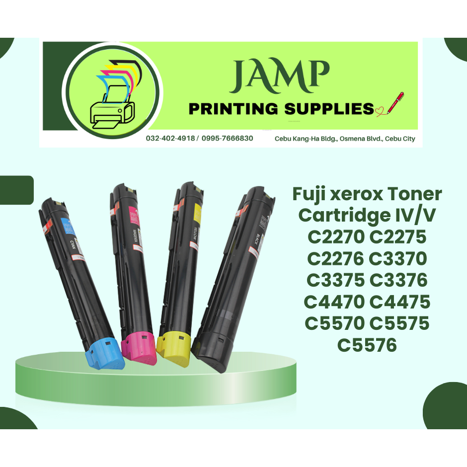 Fuji xerox Toner Cartridge IV/V C2270 C2275 C2276 C3370 C3375 C3376 ...