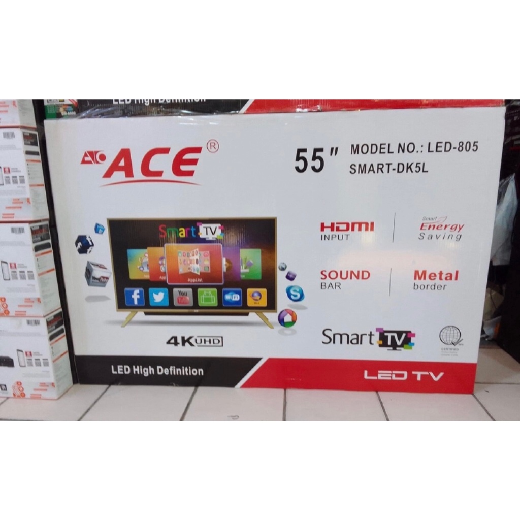 Brand New Ace Smart LED TV 55 Inches Comes With All Accessories And ...