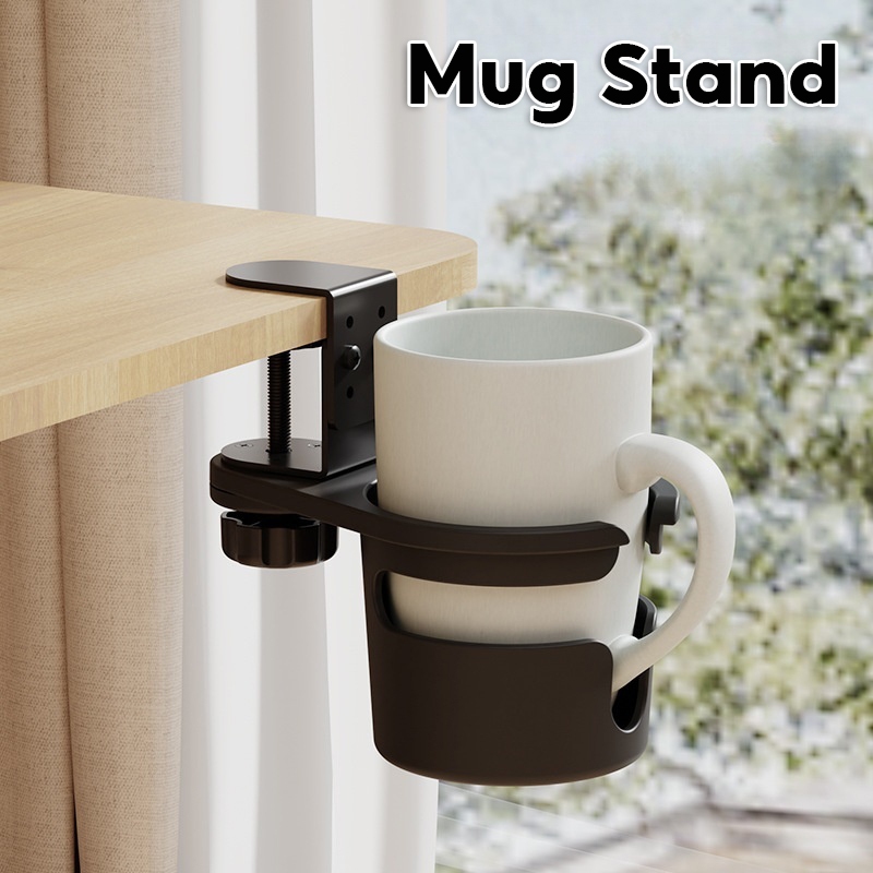 360° Rotating Cup Holder | Anti-Spill Cup Holder for Office | Saves ...