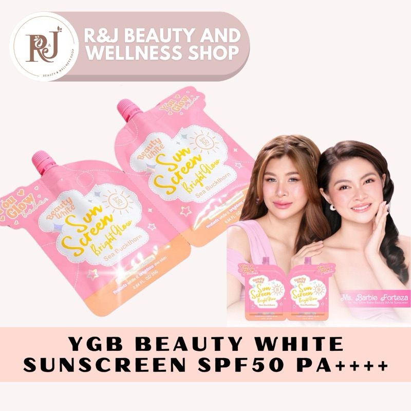 YOU GLOW BABE Beauty White Sunscreen Bright Glow Sea Buckthorn SPF 50 ...