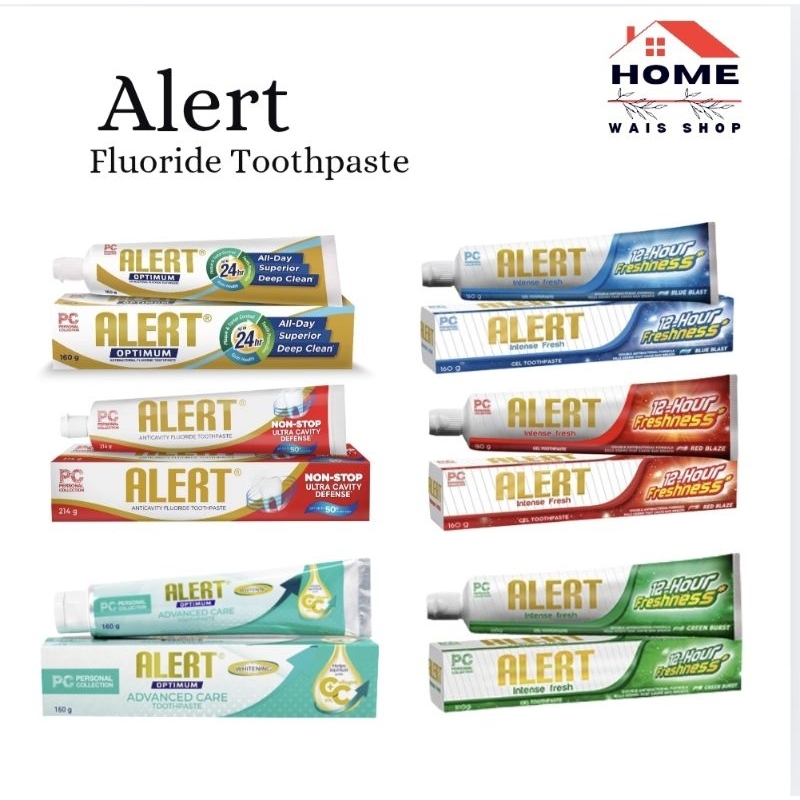 ALERT FLOURIDE TOOTHPASTE | Shopee Philippines