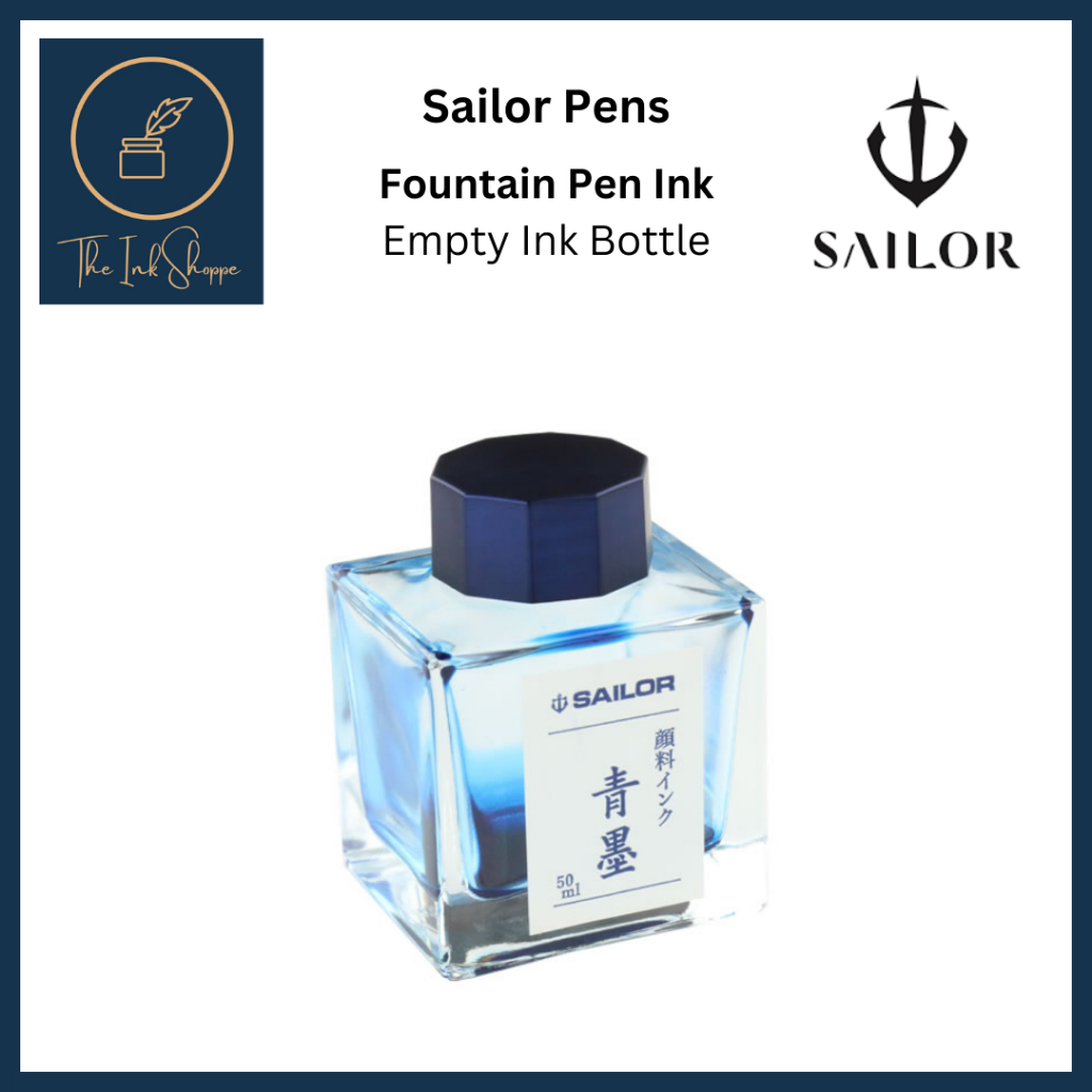 Sailor Fountain Pen EMPTY Ink Bottle | Shopee Philippines
