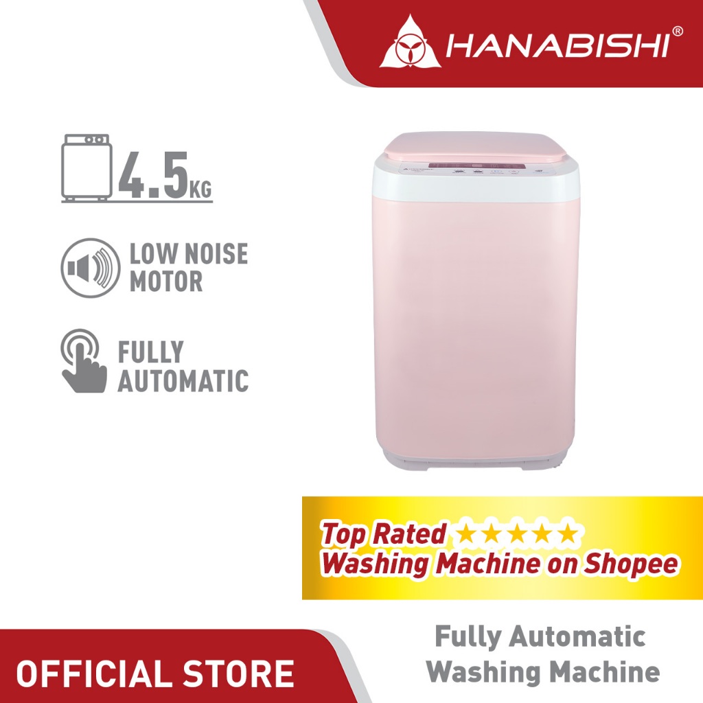 Hanabishi Fully Automatic Washing Machine 4.5KG Capacity HAWBD145 ...