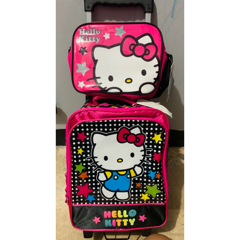 Hello kitty Trolley Bag Hello Kitty 14 inches - Original | Shopee ...
