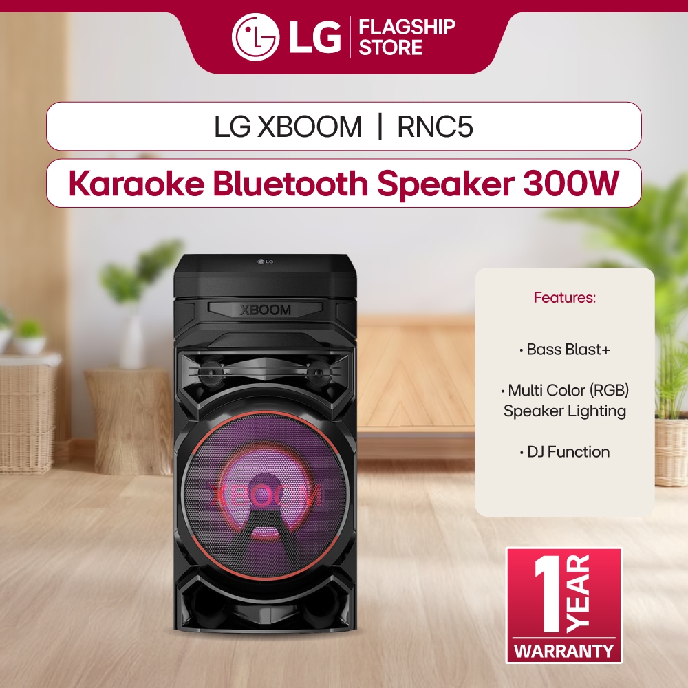 LG XBOOM RNC5 Karaoke Party Sound Bluetooth speaker | Shopee Philippines