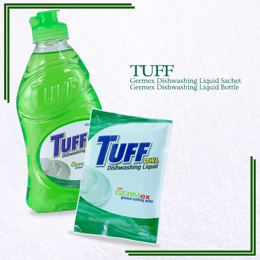 Tuff Buy 1 take 1 Dishwashing Liquid with Germex Grease-Cutting Action ...