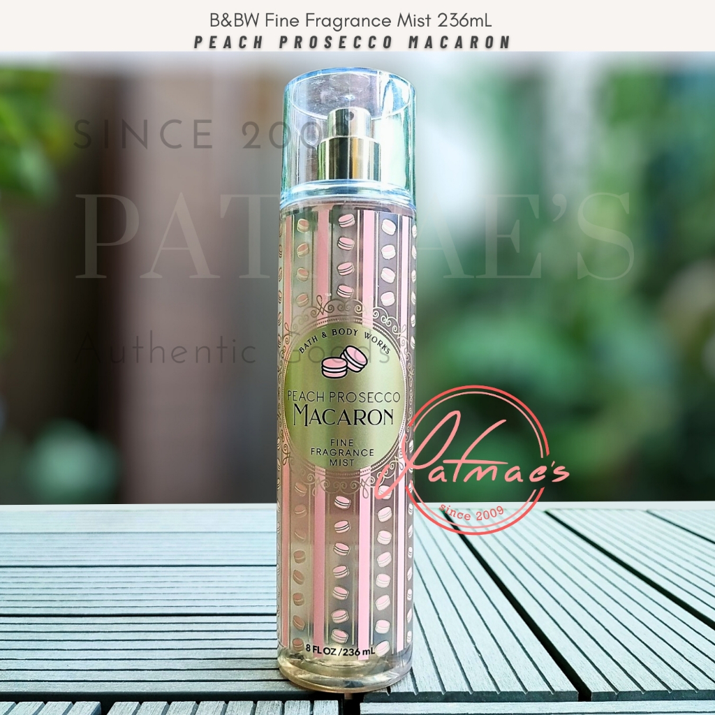 Peach Prosecco Macaron Fine Fragrance Mist by Bath & Body Works 236mL ...