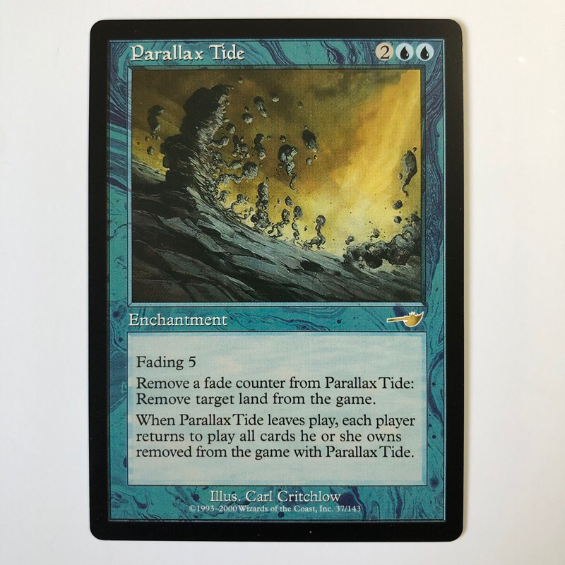 Playtest Card - Parallax Tide (NEM) | Shopee Philippines