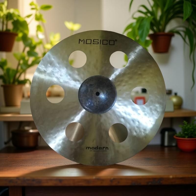 MOSICO MODERN OZONE CRASH 18 CYMBAL B20 CAST BRONZE made BY ARBOREA ...