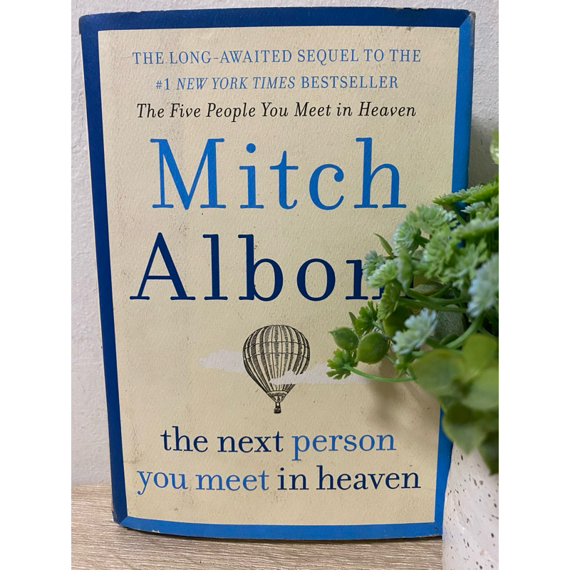 The Next Person You Meet in Heaven ( hard bound) | Shopee Philippines