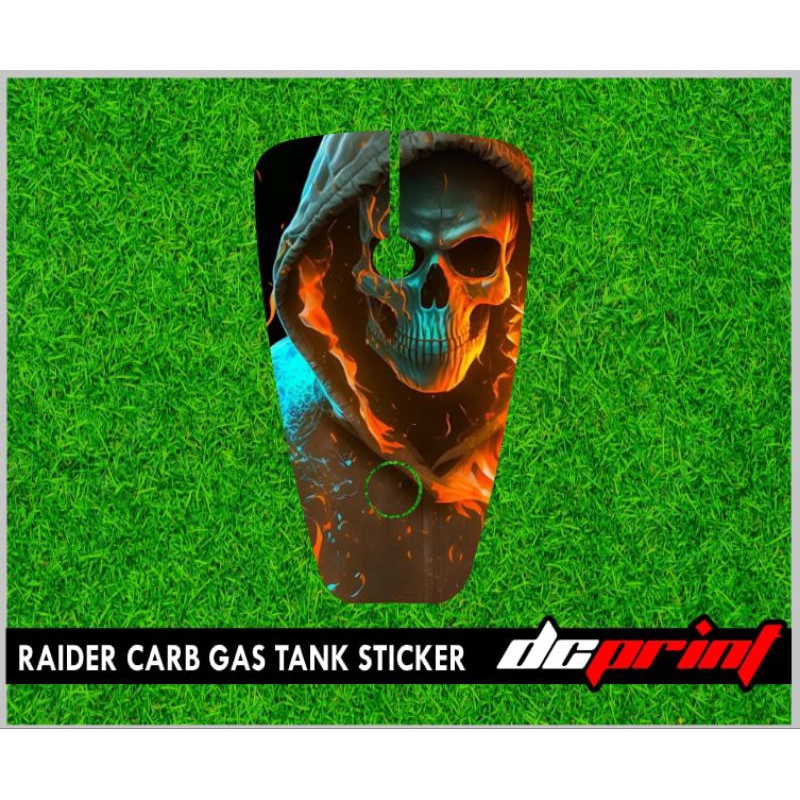 raider carb gas tank sticker printable laminated high quality and ...
